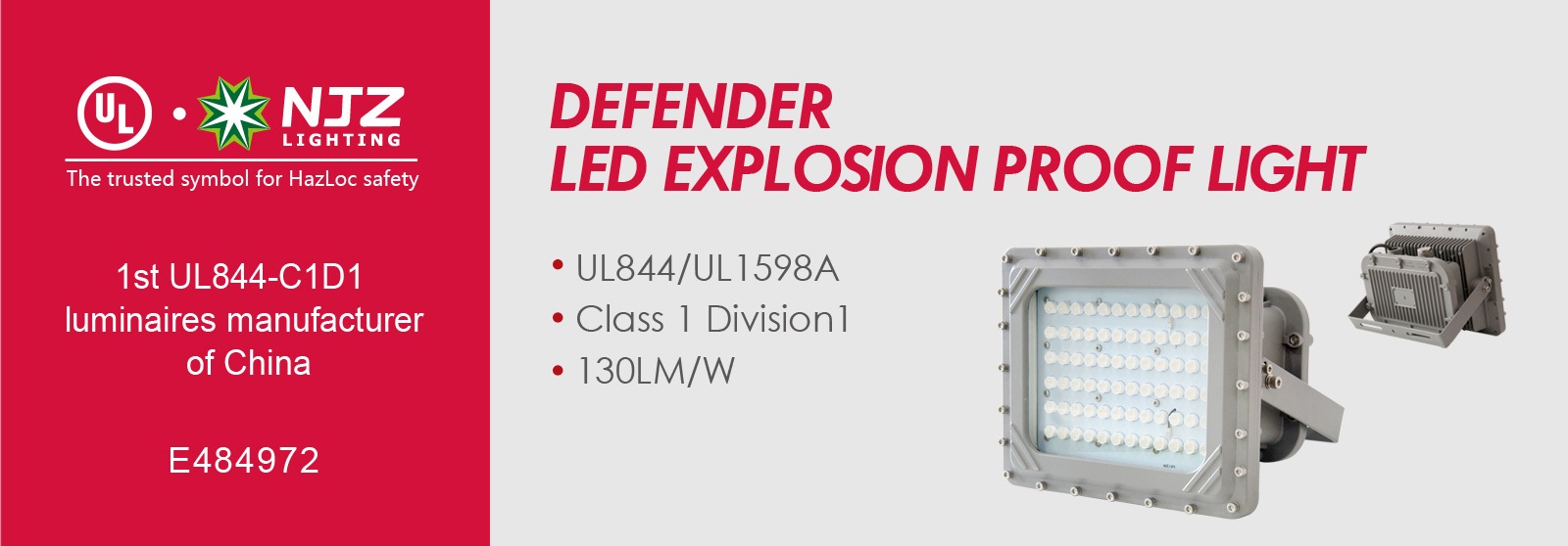 Hazardous & industrial lighting solutions - NJZ Lighting